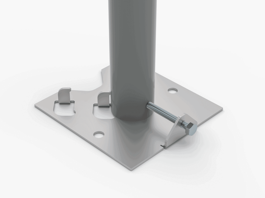How to Use a Universal Baseplate for Sign Posts