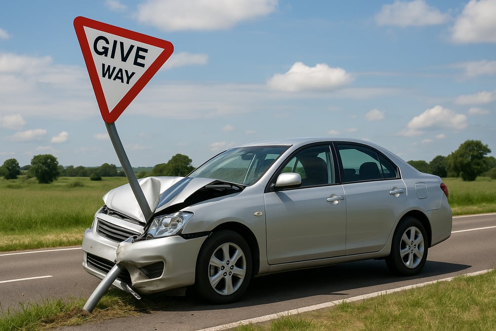 Are aluminium sign posts passively safe?