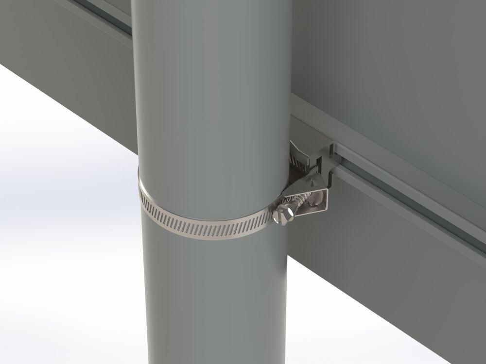 How to bond sign channel to ACM blanks